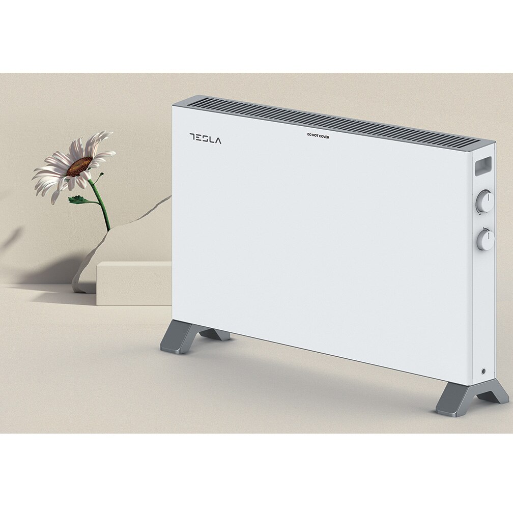Електрически конвектор Tesla PC302W, 2000 W, Регулируем термостат с ...