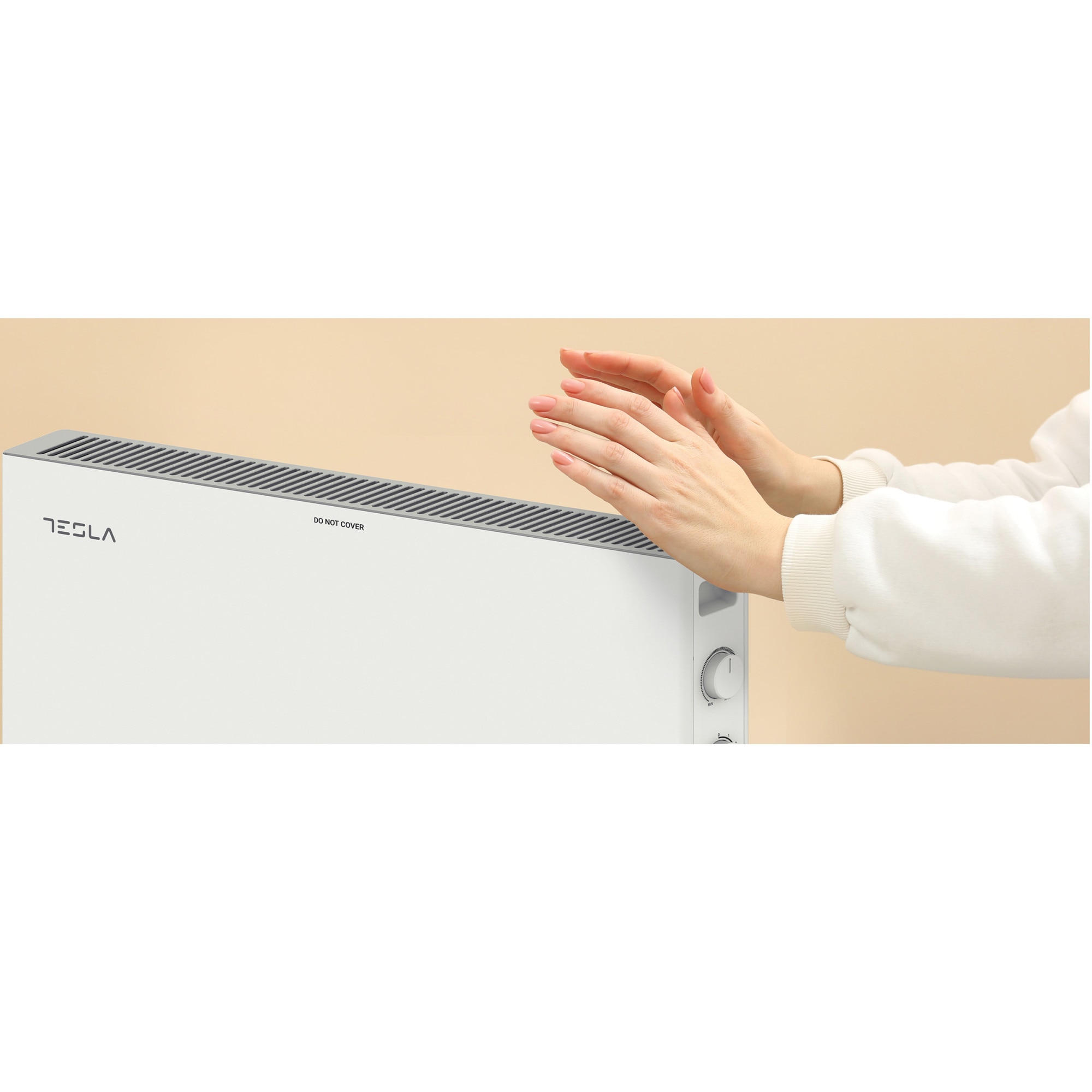 Електрически конвектор Tesla PC302W, 2000 W, Регулируем термостат с ...