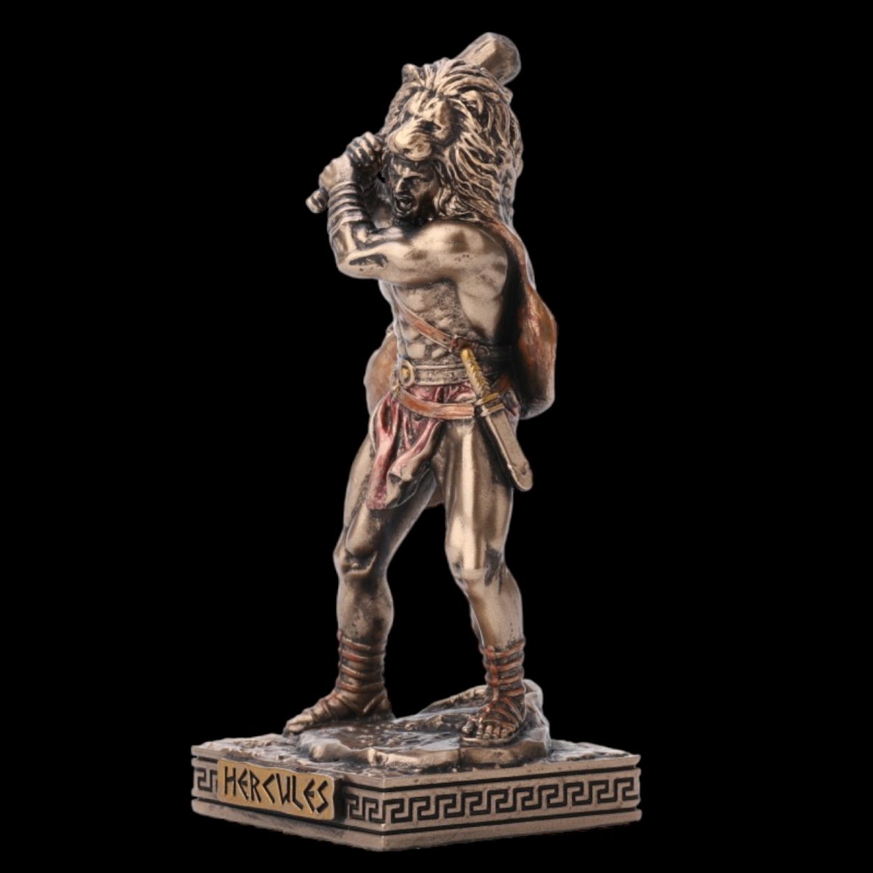 Figurina, Hercule, Rasina Acoperita cu Bronz, 10 cm, WU78063AP - eMAG.ro