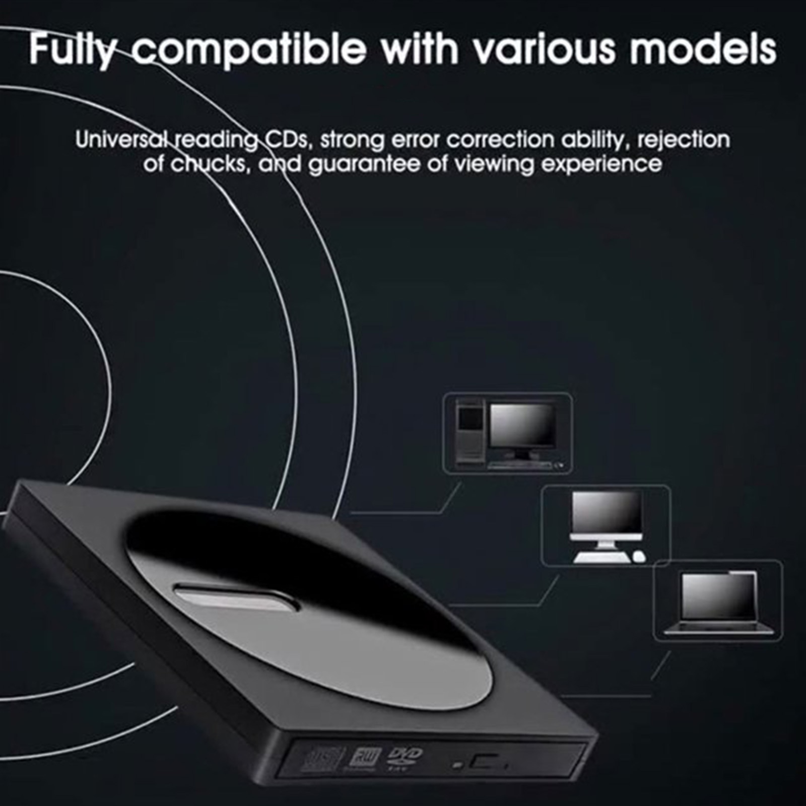 DVD Writer extern, Zggzerg, Citire si scriere rapida, Plug and Play ...