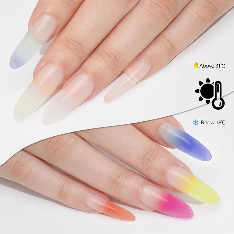 Polygel pentru constructie unghii, Venalisa, 15 gr, K60, change color ...