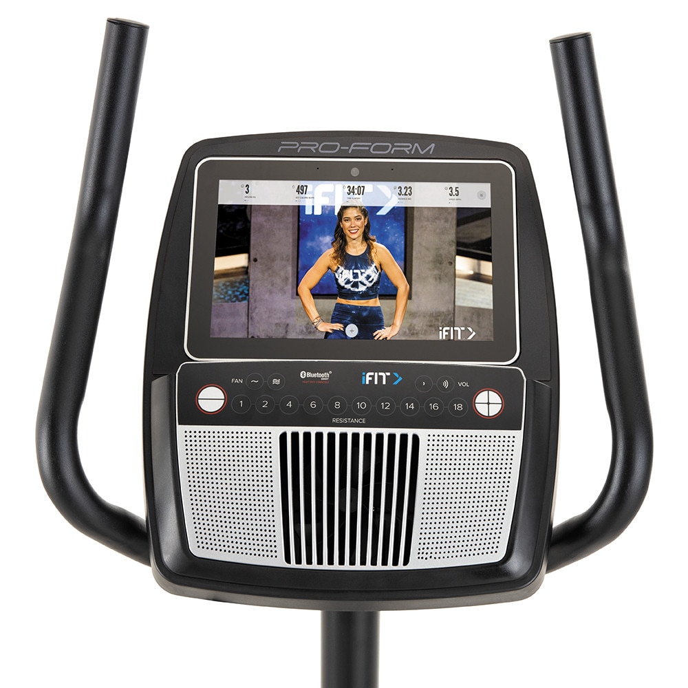 Pro-Form Pro C10U szobakerékpár, 10”-os, színes érintőképernyős kijelző ...