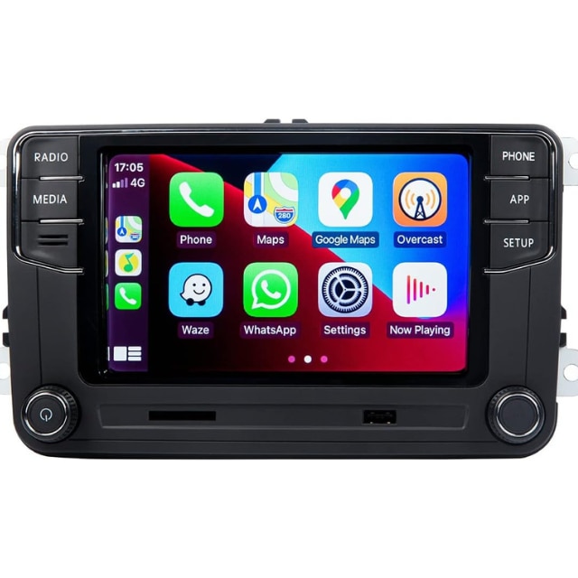 GPS navigációs rendszer Volkswagen Rcd360 PRO carplay/android auto ...