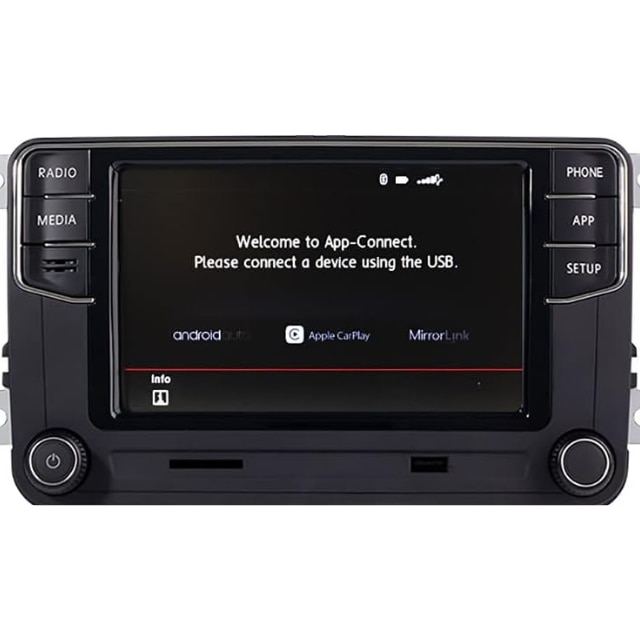 GPS navigációs rendszer Volkswagen Rcd360 PRO carplay/android auto ...