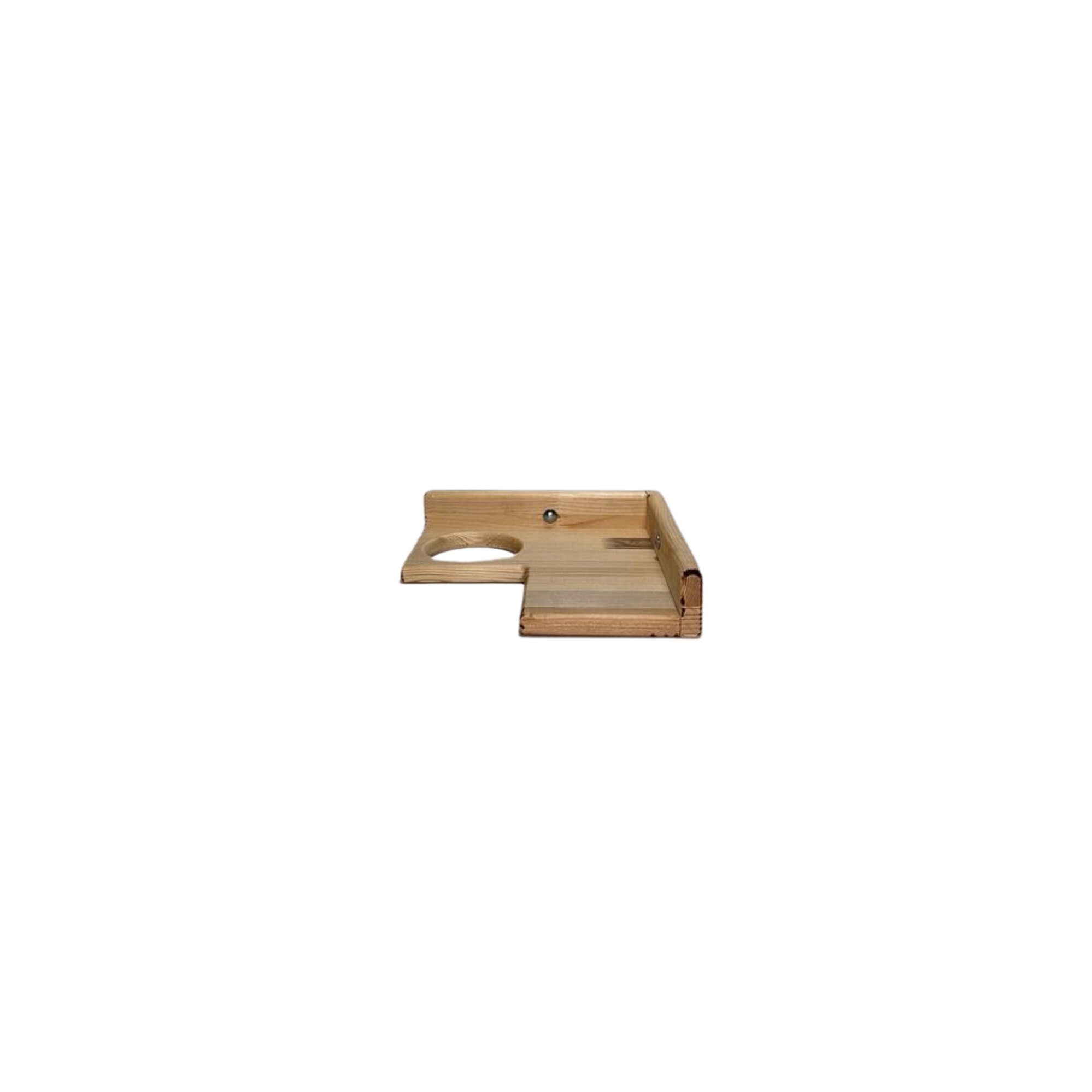 Polita L cu gaura de trecere pentru rozatoare 250x250x60 mm - eMAG.ro