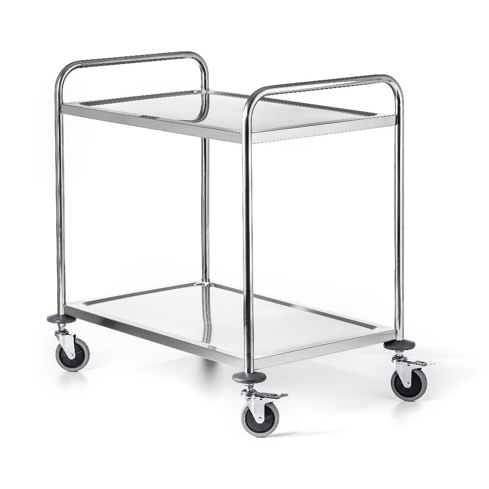 Carucior Ospatar, Inox, 2 Rafturi, Pliabil, FORGAST FG01002 - eMAG.ro