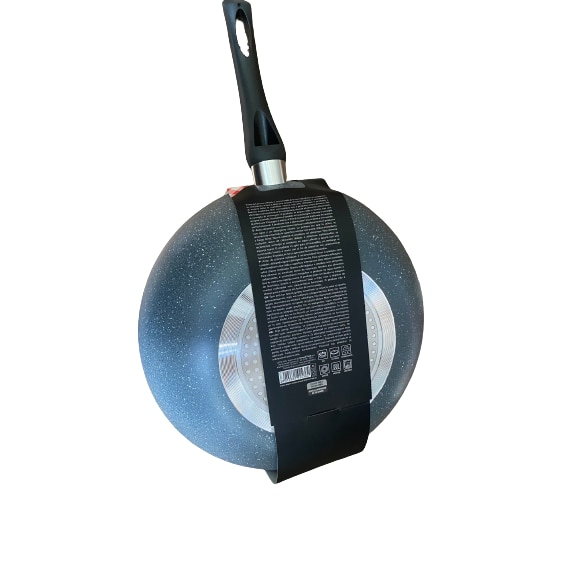 Tigaie COOK wok 30cm, aluminiu 3 straturi, invelis antiaderent - eMAG.ro