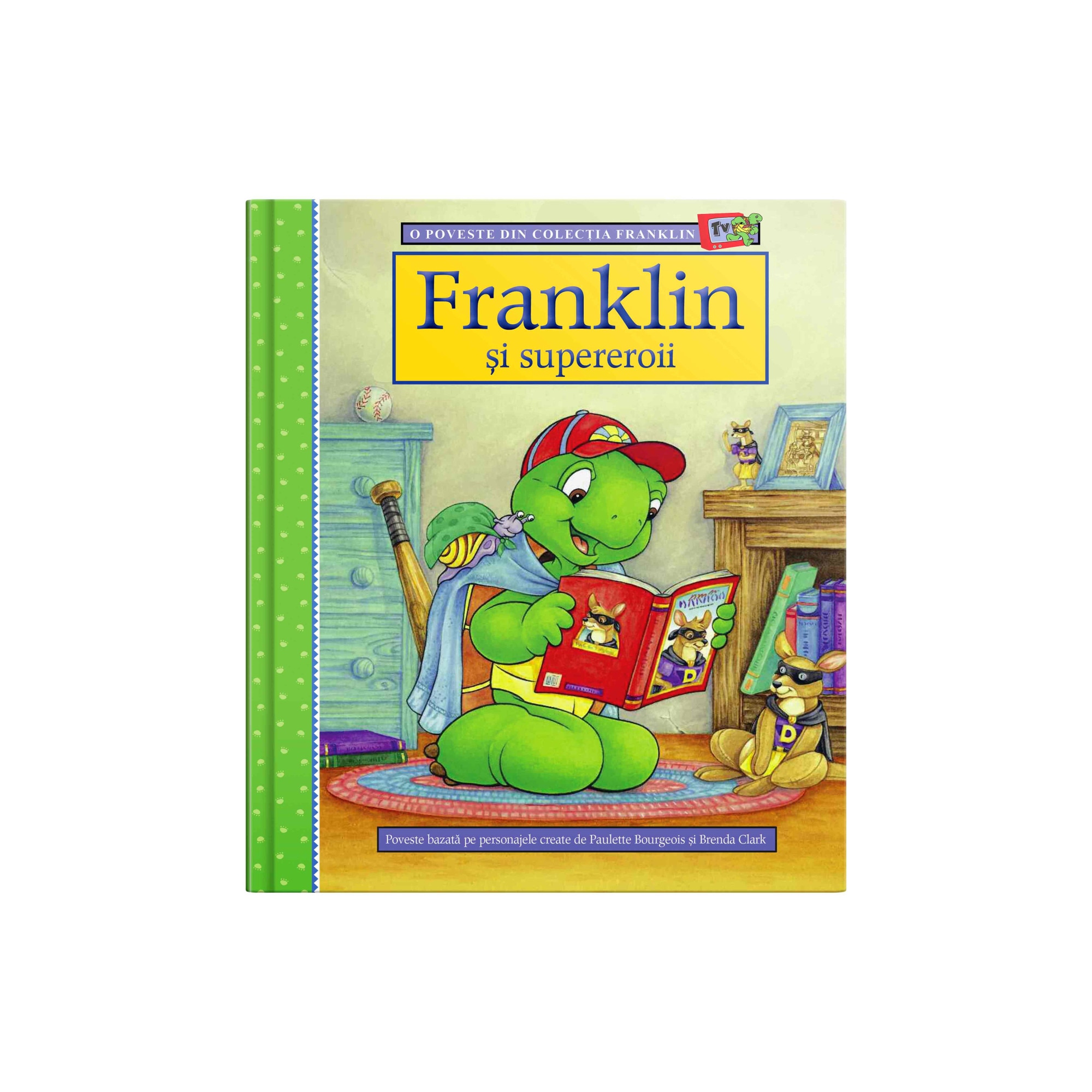 Seria Franklin TV, 6 carti cartonate, Paulette Bourgeois - eMAG.ro