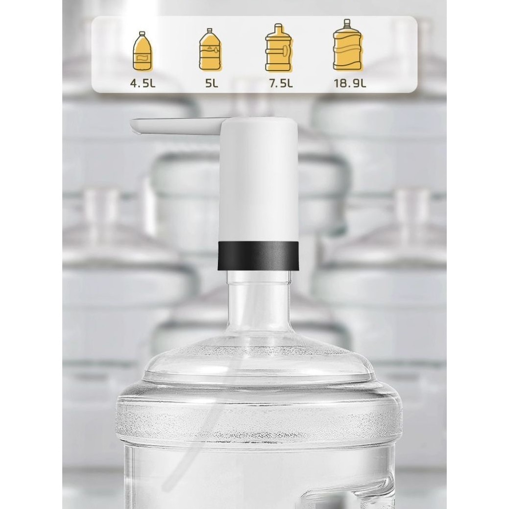 Dozator electric pentru apa, dispenser apa, reincarcabil USB, calitate ...