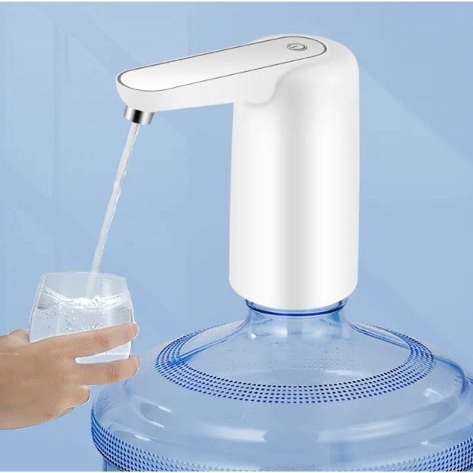 Dozator electric pentru apa, dispenser apa, reincarcabil USB, calitate ...