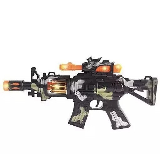 Pusca de jucarie, Digital Gun, cu Sunete si Lumini, 3 ani - eMAG.ro