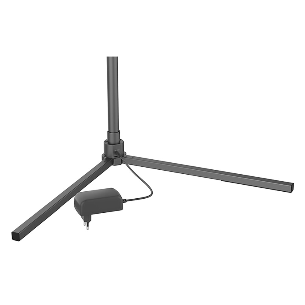 Lampadar LED de colt RGBW, lumina alba si colorata, 17 W, variator ...