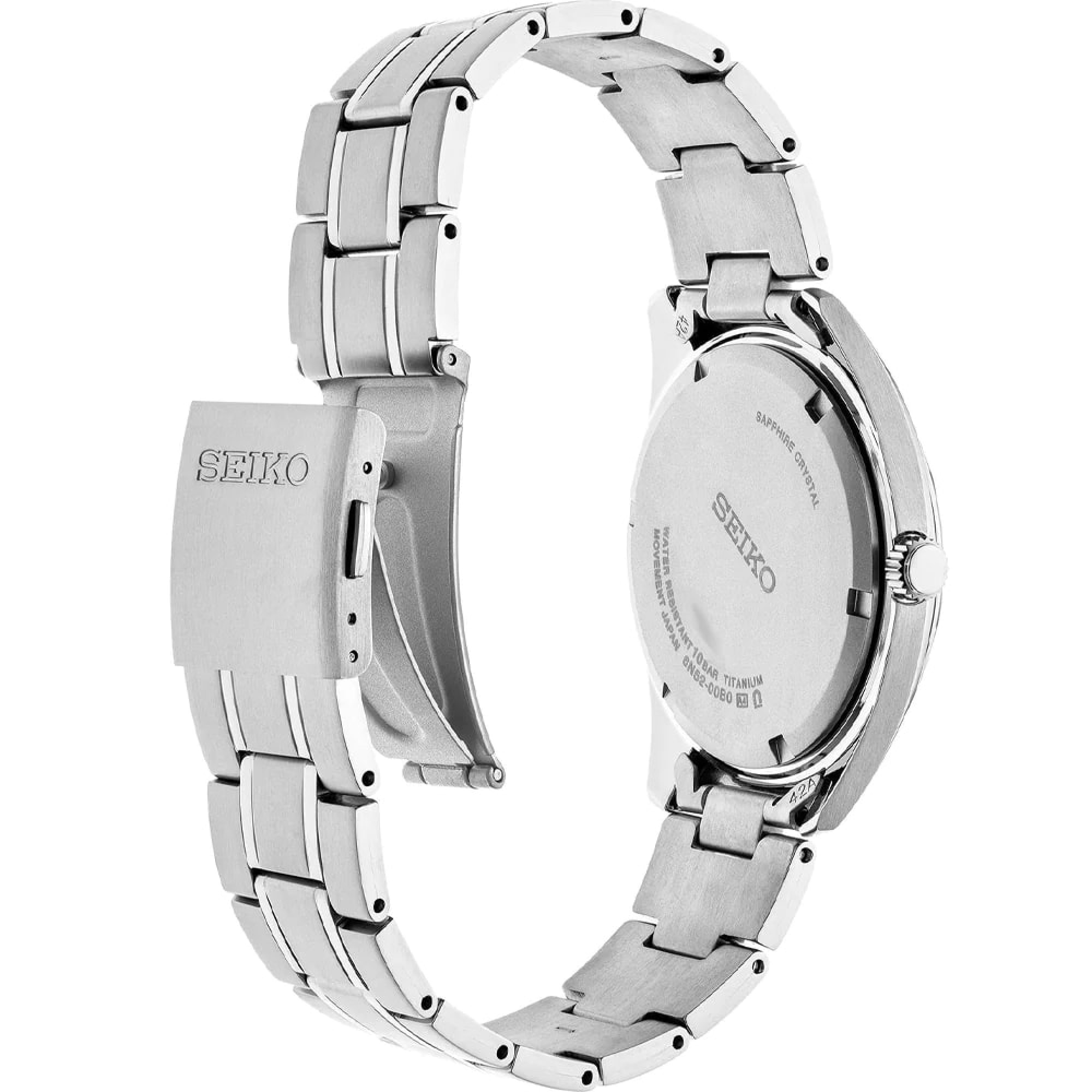 Мъжки часовник Seiko, Titanium, SUR373P1 - eMAG.bg