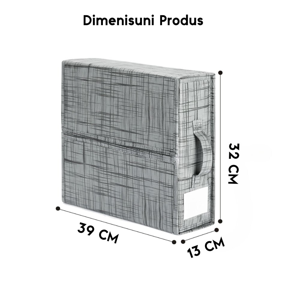 Set 2 buc, Organizator Asternuturi de pat, pliabile, perfecte pentru orice dimensiune Culoare ...