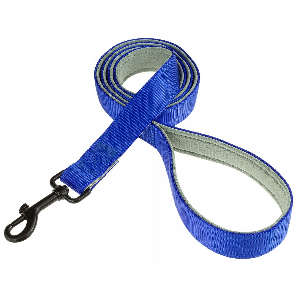 Lesa pentru caini, Wesolypupil, Neopren, 120 cm, Albastru - eMAG.ro