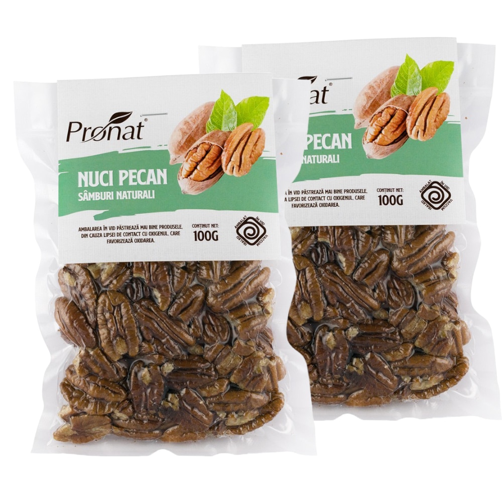 Set 2 x Nuci Pecan - Samburi 100 g - eMAG.ro
