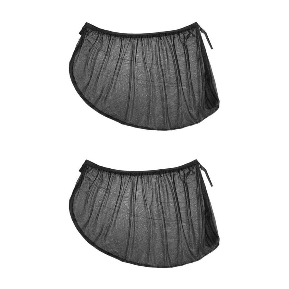 Set 2 parasolare auto, Nylon, 115x50cm, Negru - eMAG.ro