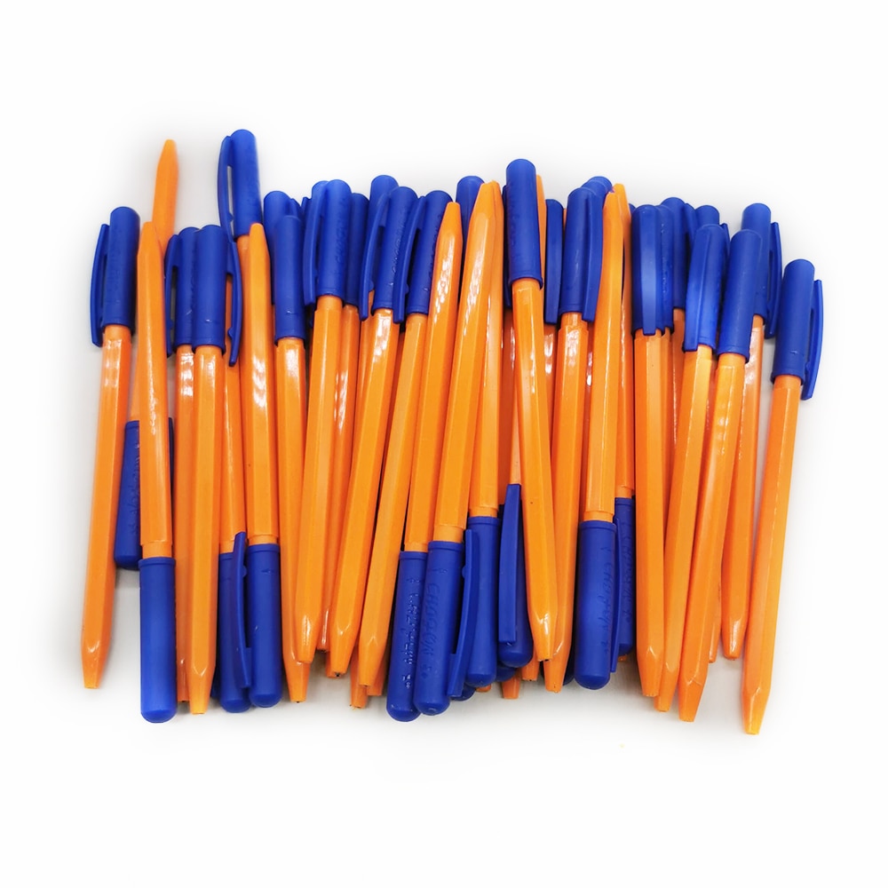 Set 50 de Pixuri de unica folosinta, mecanism prin intoarcere, corp ...