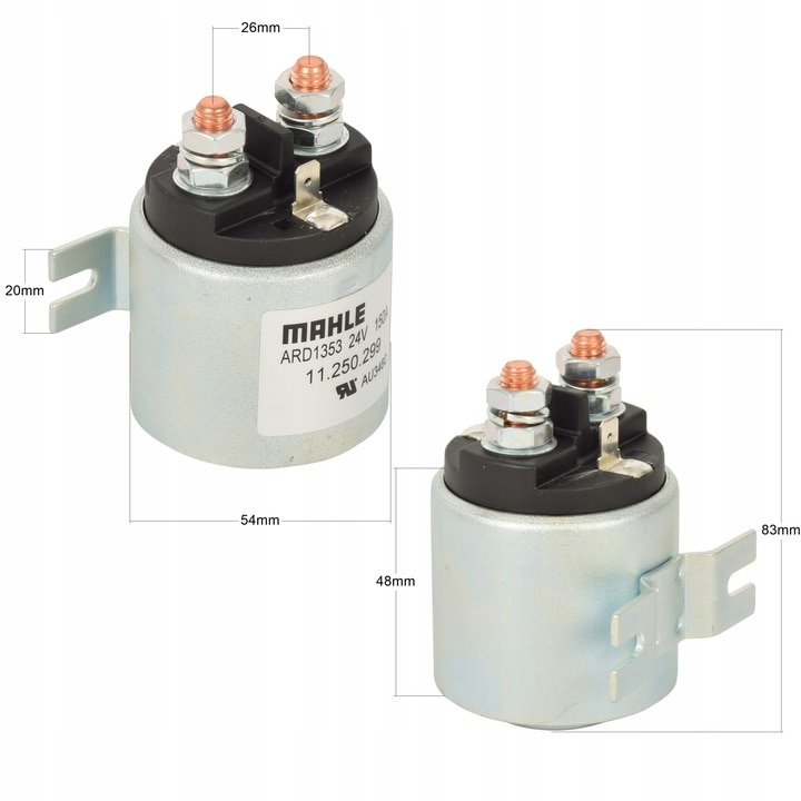 Contactor bobina starter ARD1353 - Mahle 24V 150A - eMAG.ro