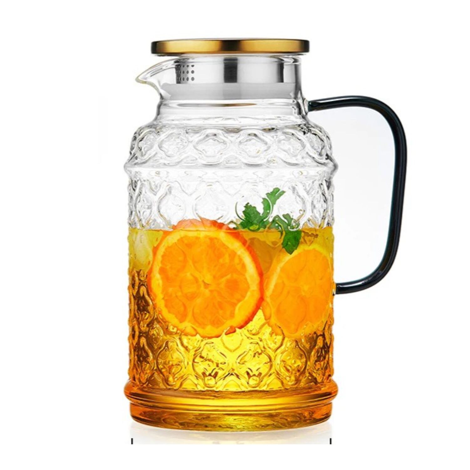 Carafa din sticla borosilicata, RAVEN, 1.8L, 12x21.5 cm - eMAG.ro