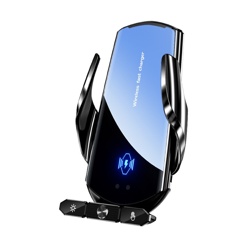 Incarcator wireless telefon, Pentru masina, 15W, Negru - eMAG.ro