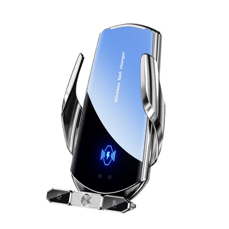 Incarcator wireless telefon, Pentru masina, 15W, Argintiu - eMAG.ro