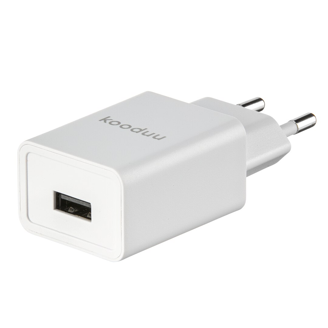 Incarcator priza Type-C, 10W, Output 5V-2A, Kooduu USB-A, White - eMAG.ro