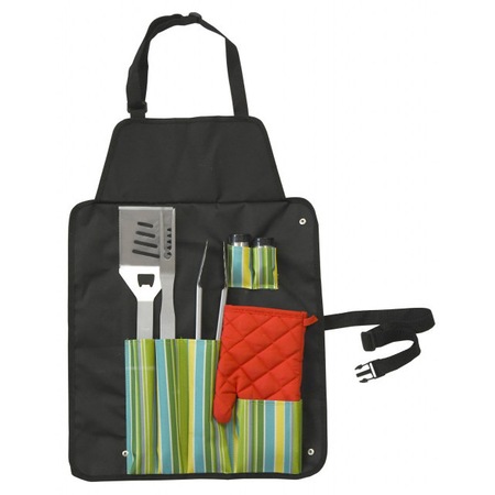 Set 7 ustensile pentru gratar+sort Cattara - eMAG.ro