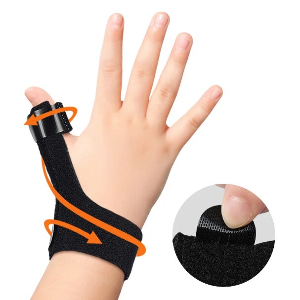 Orteza imobilizare deget, mana, CRM, reglabila, negru - eMAG.ro