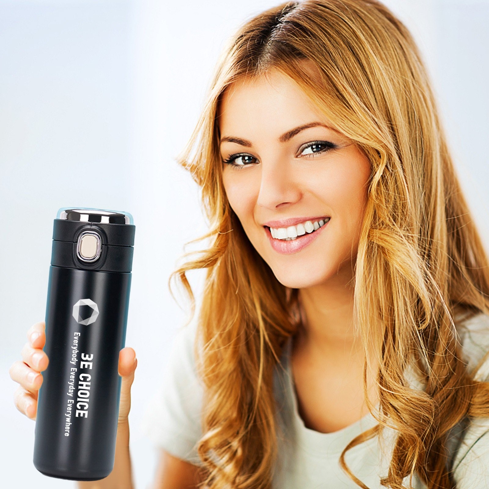 Termos Afisare Digitala Temperatura Sita Infuzor Travel Flask Smart ...