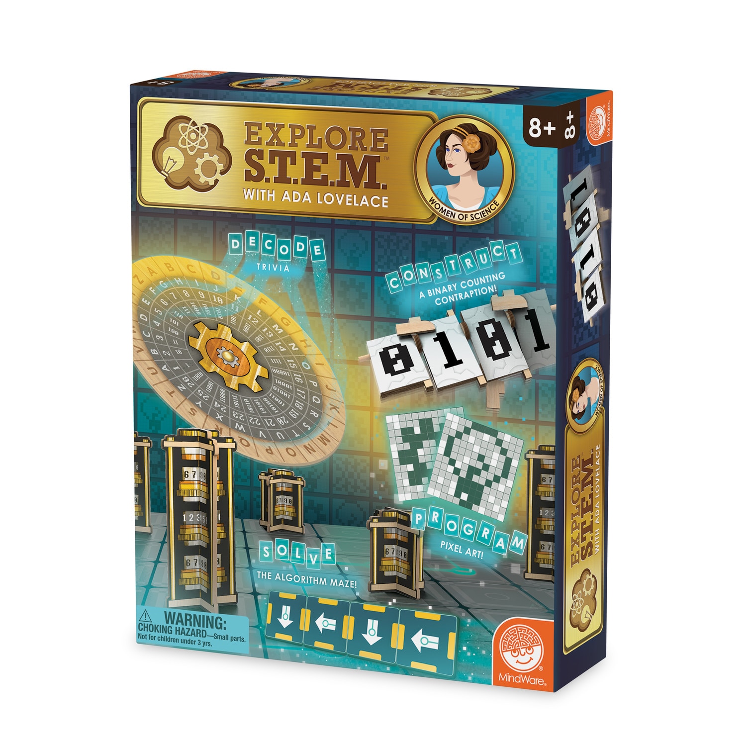 Образователен комплект, Discover STEM с Ada Lovelace, Mindware, Explore STEM с Ada Lovelace ...