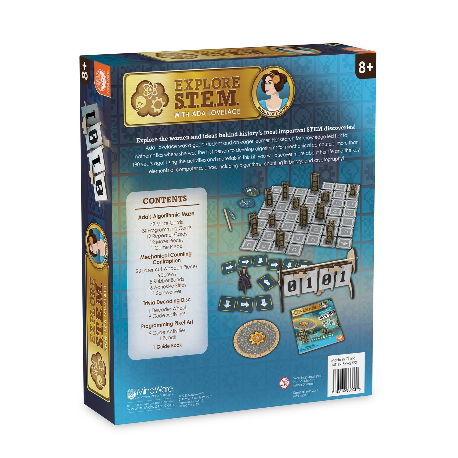 Образователен комплект, Discover STEM с Ada Lovelace, Mindware, Explore ...