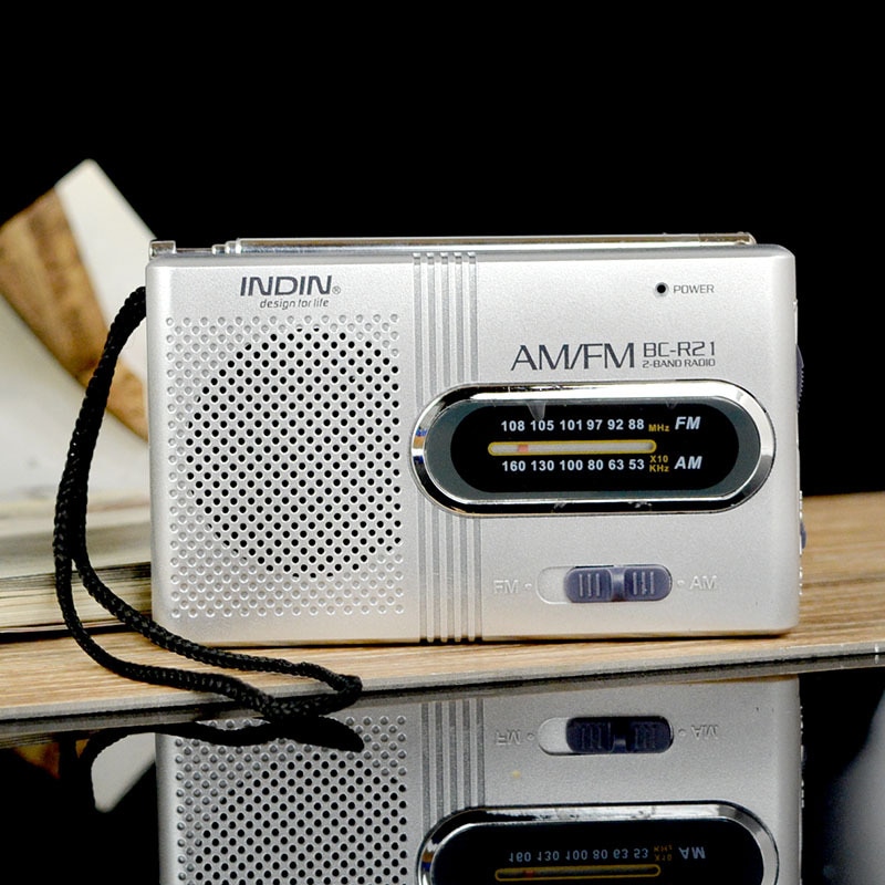 Mini radio portabil audio pentru varstnici, Sunmostar, 9.6x5.8x2.3 cm ...