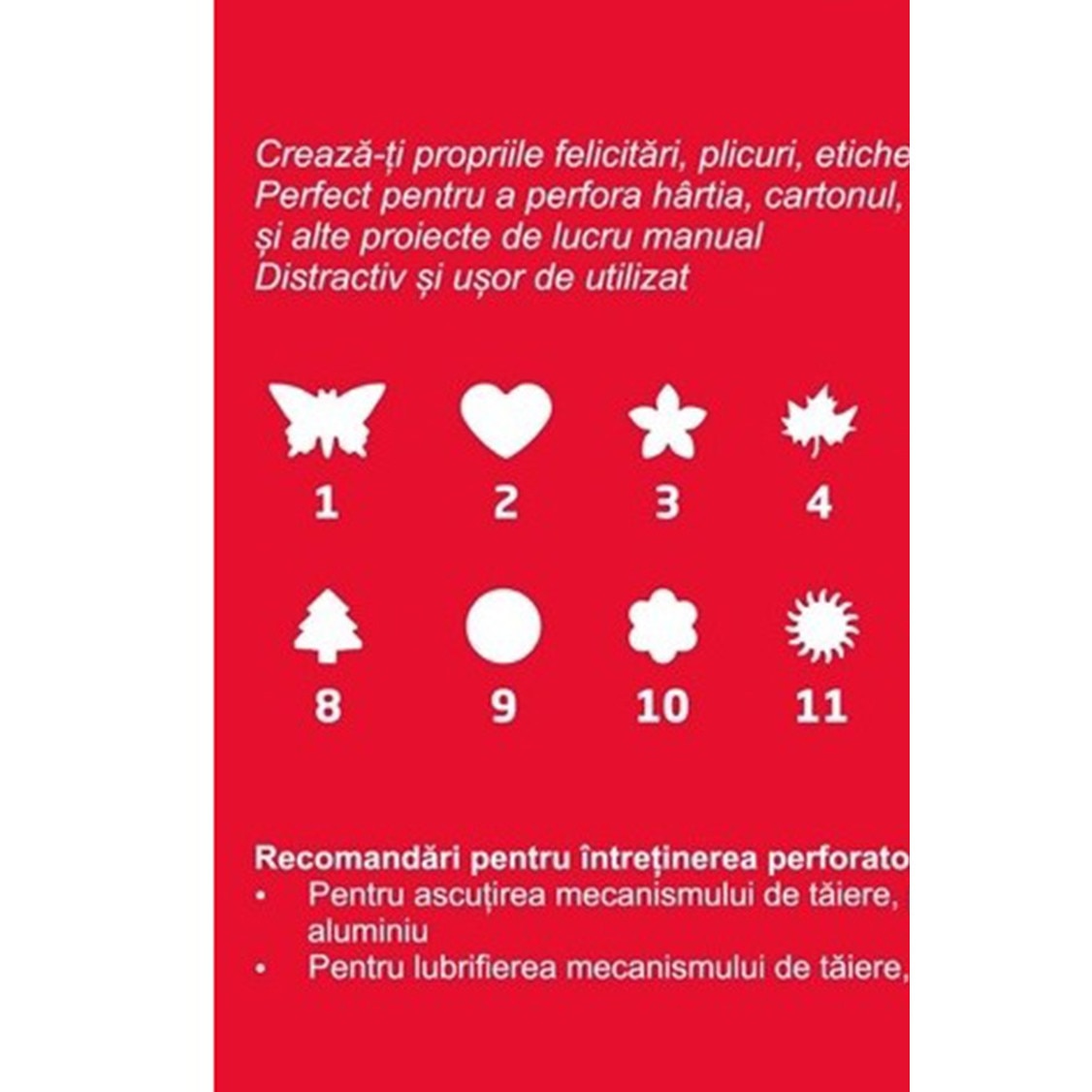 Perforator DACO Hobby, Model Floare 2, Plastic/Metal, Perforare 3.8 cm ...