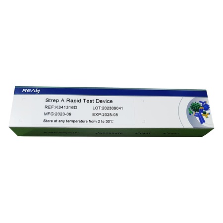 Test Rapid Antigen, Streptococ Beta-Hemolitic de Grup A, Realy Tech ...