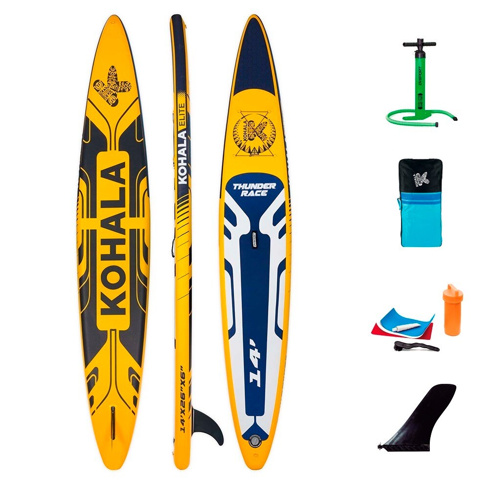 Placa SUP gonflabila Kohala Thunder Race, DVSport, 425 cm - eMAG.ro