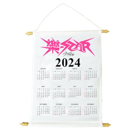 Calendar poster personalizat stray kids rock star, 36 x 55 cm - eMAG.ro