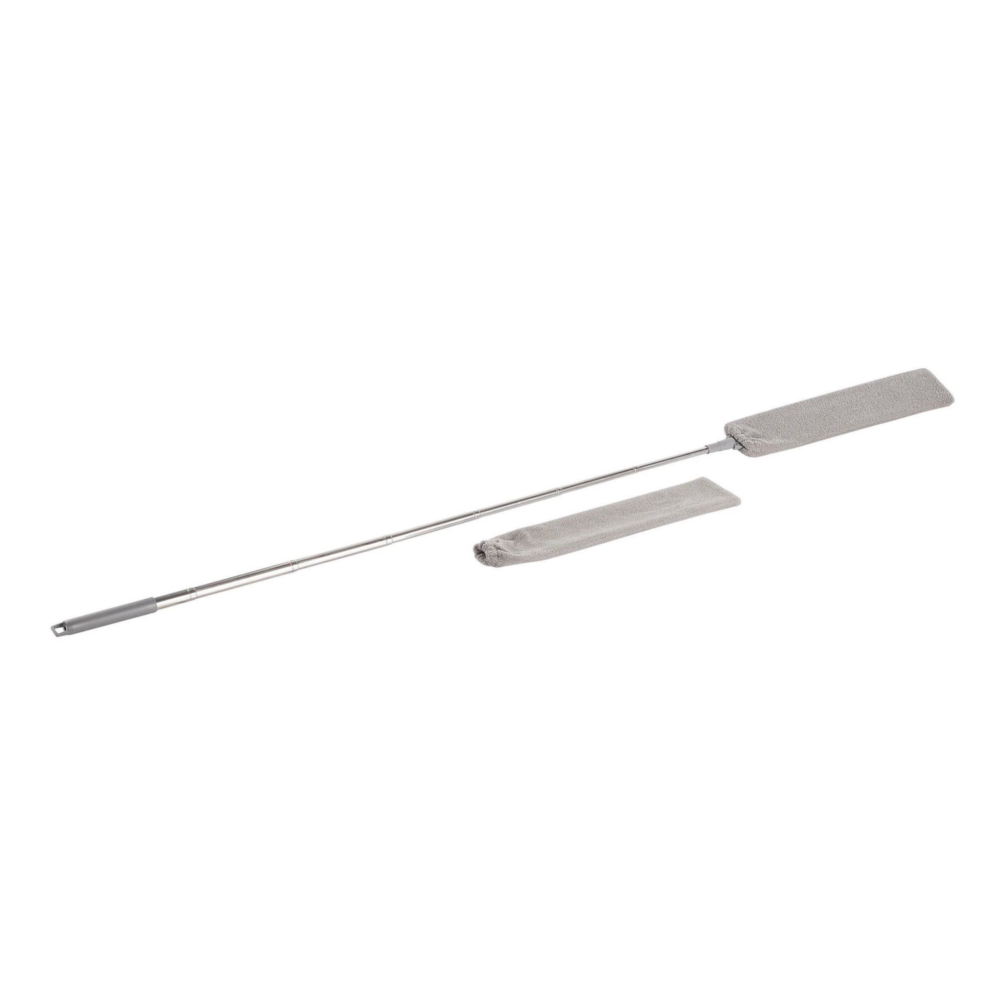 Set perie de praf telescopica, pentru locuri inguste, cu husa, 141 cm ...
