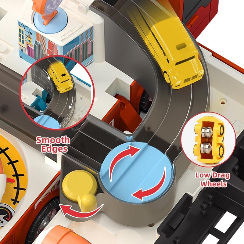 Jucarie autobuz multifunctional pentru copii, Chigoods, simulator de ...