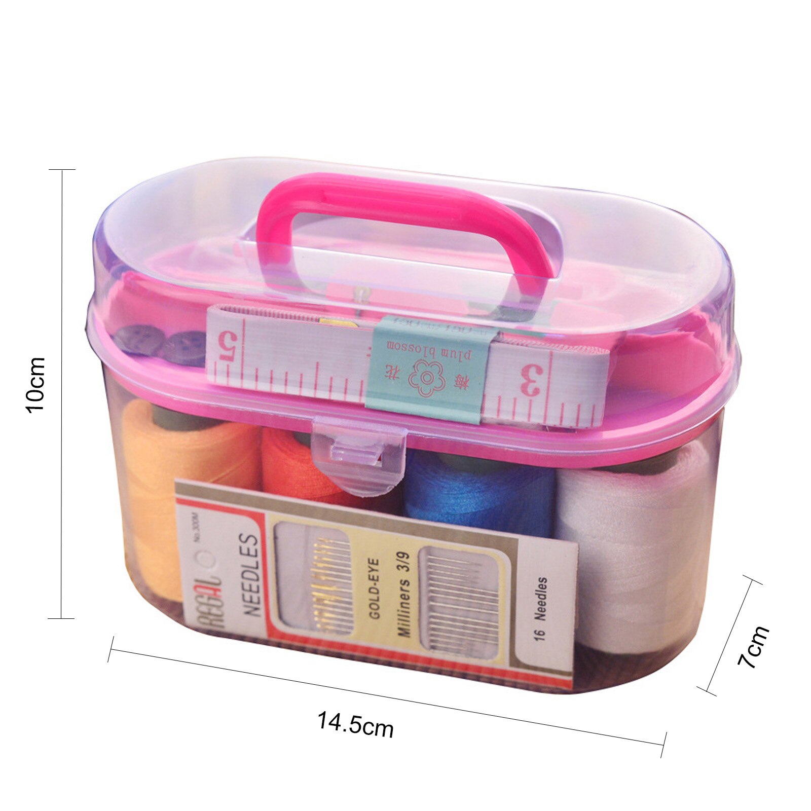 Set 46 consumabile si accesorii masina de cusut, Axroad Mall, Cu masura ...