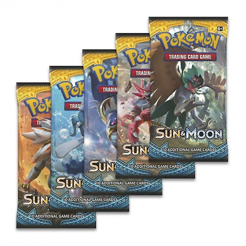 Set 36 pachete carti Pokemon, Sunmostar, 324 buc, 6 ani+ - eMAG.ro