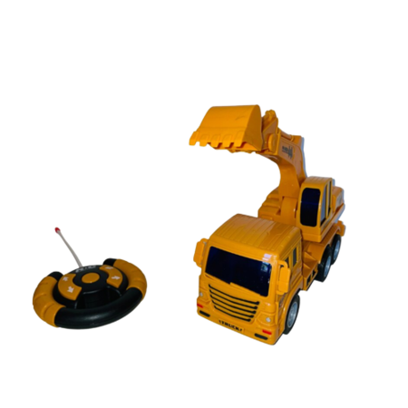 Camion cu telecomanda, macara PowerTruck, 45 x 11x 17 cm - eMAG.ro