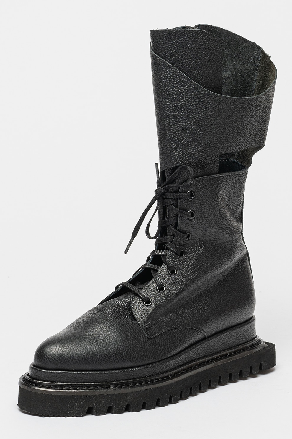 Mihaela Glavan, Кожени ботуши, Черен, 35 - eMAG.bg