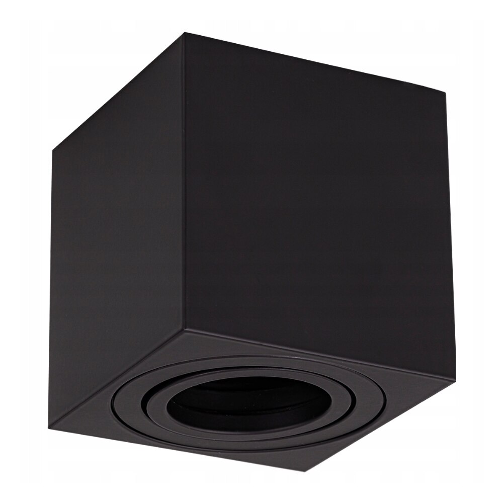 Spot LED, Ledhoff, GU10, Aluminiu, 85x80 mm, Negru - eMAG.ro