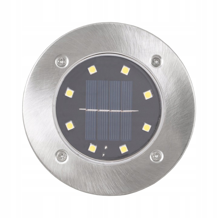 Set 4 lampi solare LED, Ledhoff, 300 mA, Metal/Policarbonat, 12x11.5 cm ...