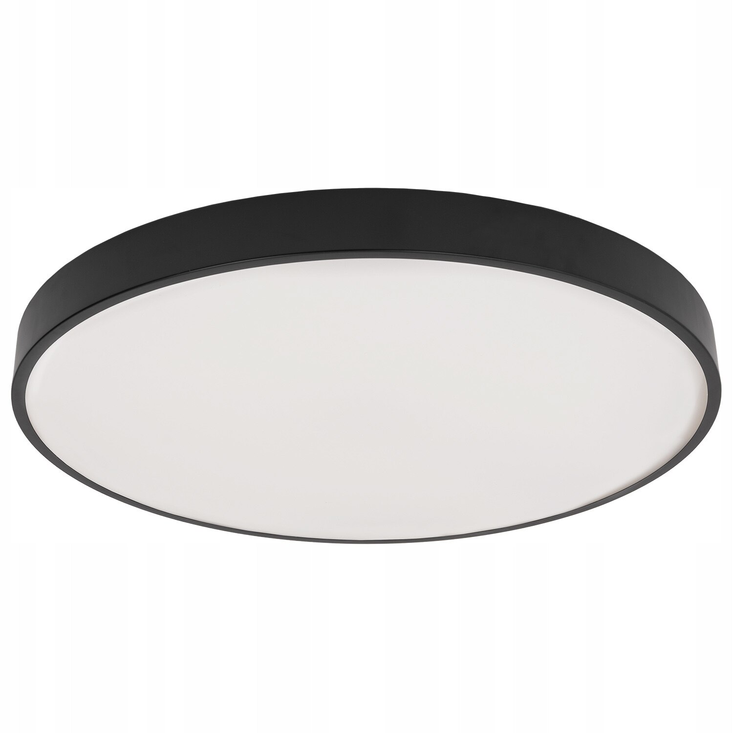 Plafoniera LED telecomanda, Ledhoff, 60 cm, Alb/Negru - eMAG.ro