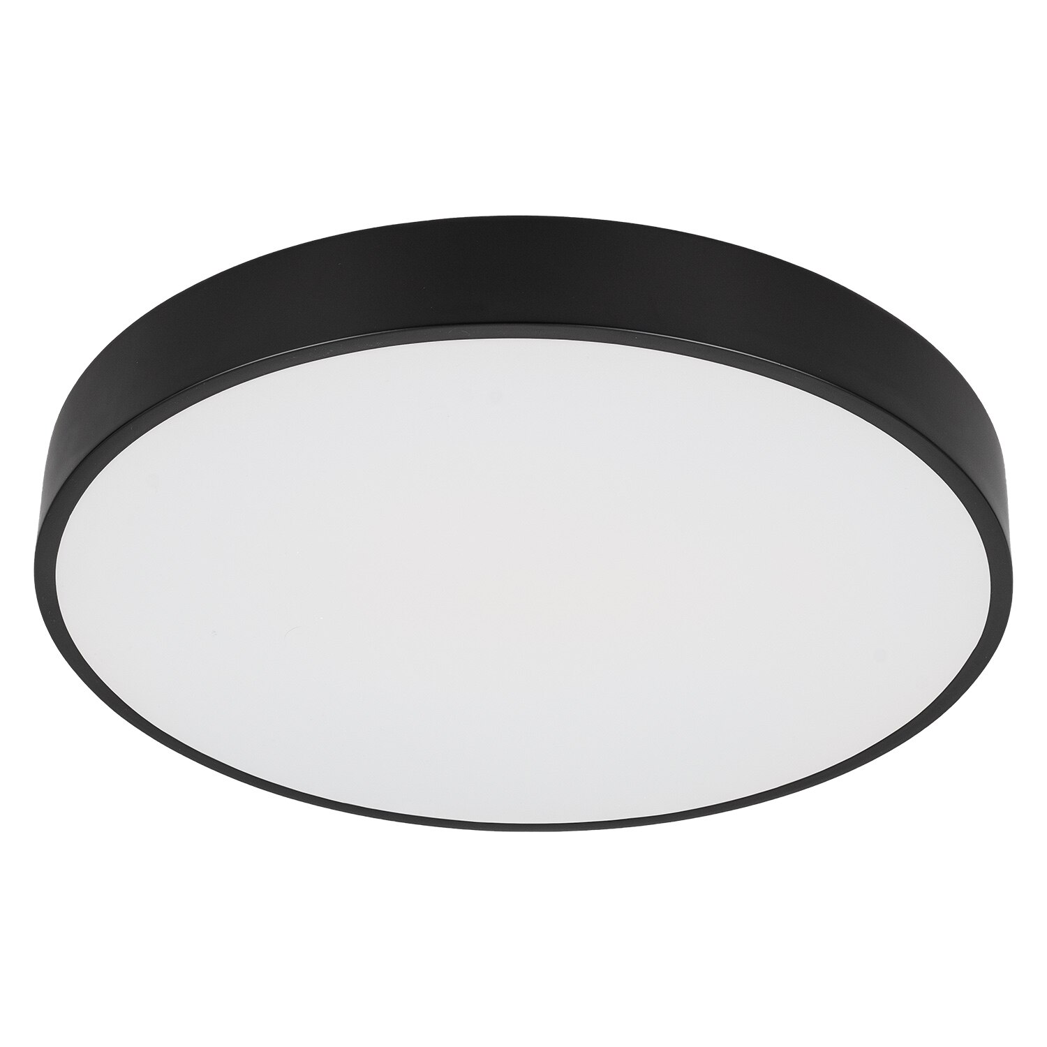 Plafoniera LED cu telecomanda, Ledhoff, Otel/Policarbonat, Clasa F, 40 ...