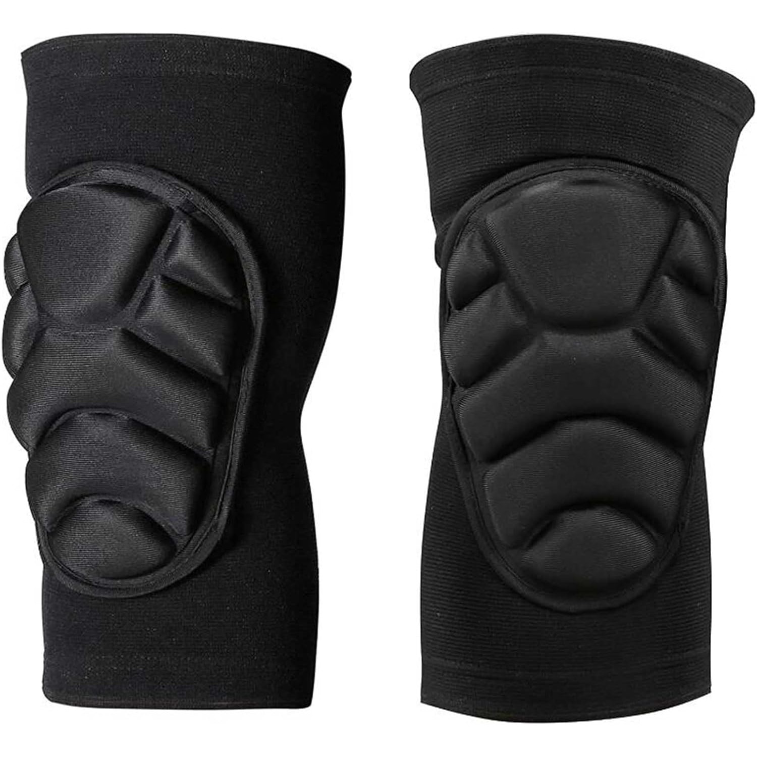 Genunchiere sport de protectie, Sunmostar, Burete, Negru - eMAG.ro