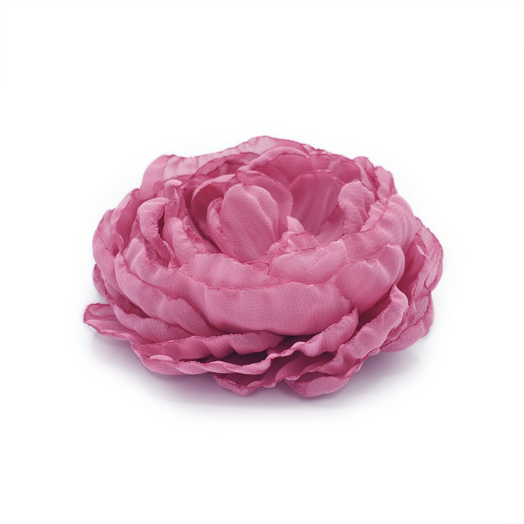 Brosa eleganta bujor, Corizmi, Lilian, floare mare din voal roz - eMAG.ro