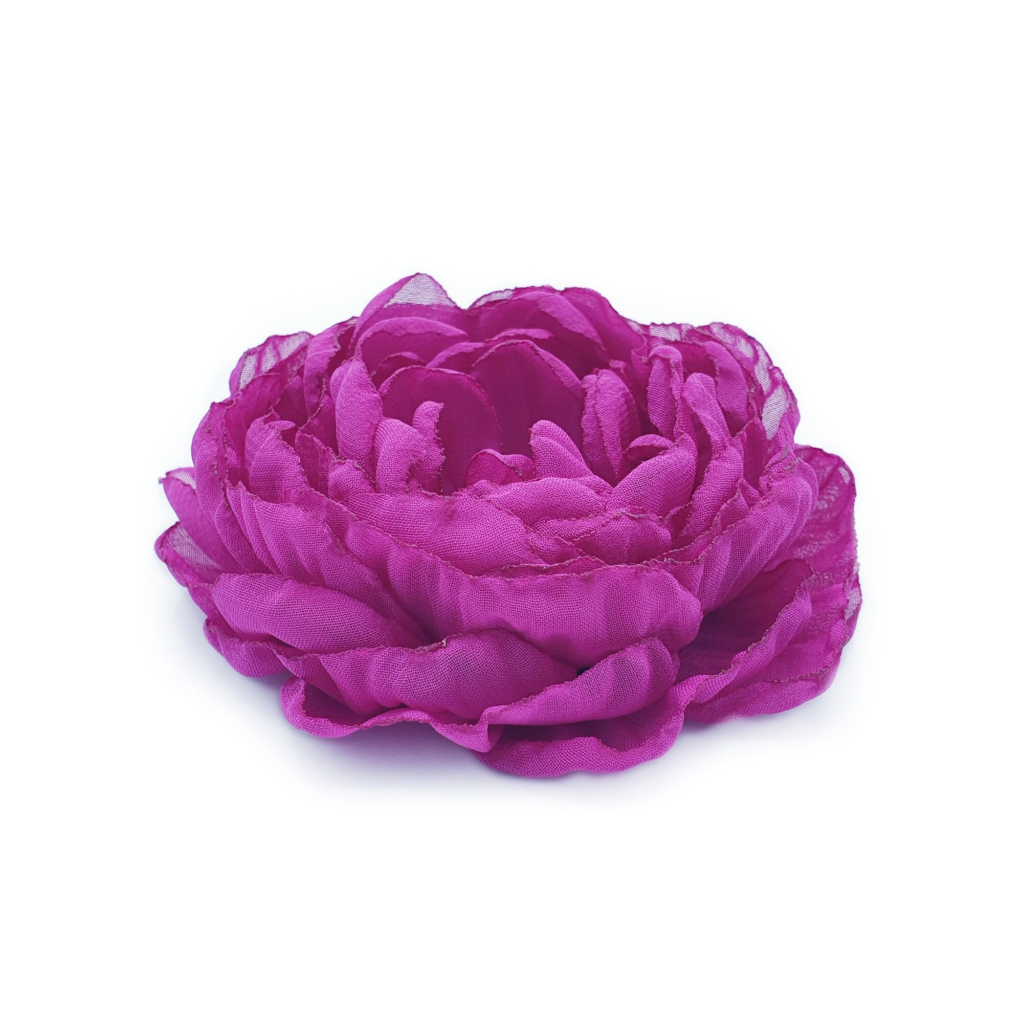 Brosa eleganta bujor, Corizmi, Avery, floare mare din voal roz - eMAG.ro